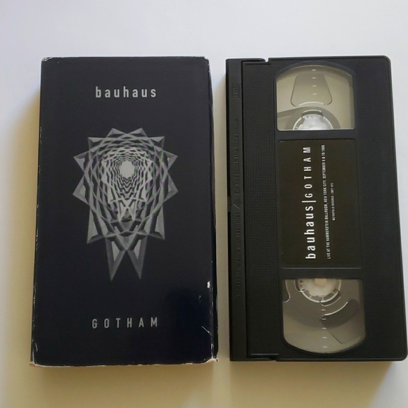 Media | Vintage Vhs Bauhaus Gotham Goth Post Punk 1998 | Poshmark